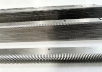 China High Wear Resistant Custom Toothed Long Strip Blade, High Precision Sharp Industrial Slitting Long Blade For Industrial Cutting for sale
