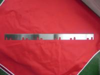 China Precision-machined SK2 Material Perforation Knife with 10mm Width for Packaging Machines for sale