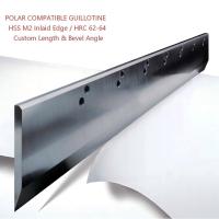 China High-Precision Replacement Polar Paper Cutter Knife / Guillotine Blade For Polar MohR Cutting Machines for sale