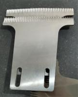 China Custom Toothed Long Industrial Blade, High Wear Resistant Sharp Serrated Blade for Packaging Paper Plastic Film Cutting for sale