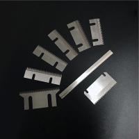 China Custom Toothed Long Industrial Blade, High Wear Resistant Sharp Serrated Blade for Packaging Paper Plastic Film Cutting for sale