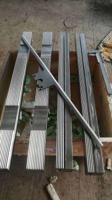 China Custom Toothed Long Industrial Blade, High Wear Resistant Sharp Serrated Blade for Packaging Paper Plastic Film Cutting for sale