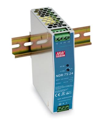 China Mean Well 75W DIN Rail Power Supply NDR-75 NDR-120 NDR-240 for sale