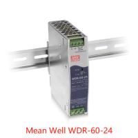 China 60W Mean Well WDR-60-5 Rail Power Supply High Efficiency 93% for sale