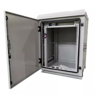 China Galvanized Steel Wall Mount Outdoor Telecom Cabinets 6U 9U 12U for sale