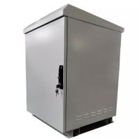 China Galvanized Steel Wall Mount Outdoor Telecom Cabinets 6U 9U 12U for sale