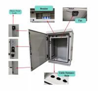 China Galvanized Steel Wall Mount Outdoor Telecom Cabinets 6U 9U 12U for sale