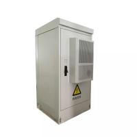 China IP55 19 Inch Light Grey Telecom Racks Cabinets Outdoor 27U 40U for sale