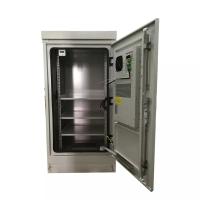 China IP55 19 Inch Light Grey Telecom Racks Cabinets Outdoor 27U 40U for sale