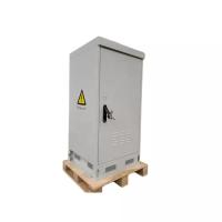 China IP55 1.2mm SPCC Weatherproof Telecom Enclosures 23U Front Opening for sale