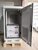 China IP55 1.2mm SPCC Weatherproof Telecom Enclosures 23U Front Opening for sale
