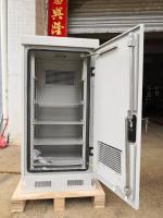 China IP55 1.2mm SPCC Weatherproof Telecom Enclosures 23U Front Opening for sale