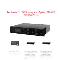 China 2u 6kva Rectiverter Eltek Integrated System Single Line For 220vdc  241123.102 241123.100 for sale