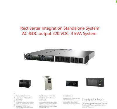 China Standalone Eltek Rectiverter Integrated System 3kva 1 Phase 220 Vdc for sale