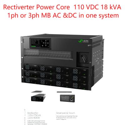 China Eltek Rectiverter Power Core 110 VDC 18 kVA 1ph or 3ph Up to 18Kva AC & 14.4kw 110Vdc For Telecom Hybrid System for sale