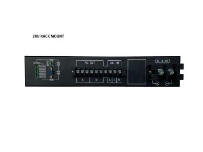 China 19 Inch Rack-Mount Inverters Pure Sine Wave InverterDC24 to230vac for sale