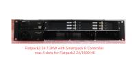 China Eltek FP2 24V 7.2KW Powercore 2U 19 Inch Max 4 Slots For Flatpack2 24/1800 HE Smartpack R Controller for sale