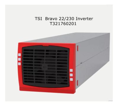 China CE+T Tsi Bravo Inverter 220Vdc Input 230Vac Output 2.5KVA 2KW  P/N T321760201 for sale
