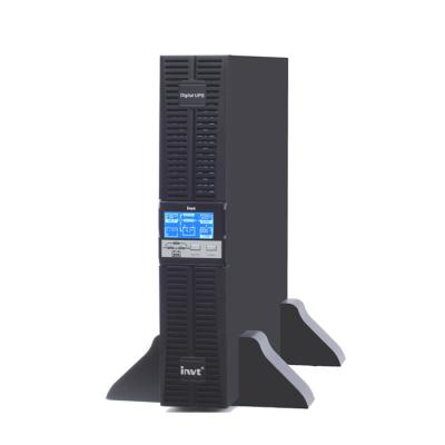 China INVT 1Phase AC UPS 1KVA 2KVA 3KVA 6KVA 10KVA For Small Data Center Support Built In Battery for sale