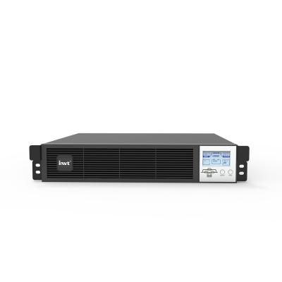 China INVT Online Rack Type HRC11 Series 1KVA 2KVA 3KVA 1KW 2KW 3KW Pure Conversion UPS for sale