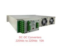 China 19 Inch DC DC Converter 24Vdc 48vDC 110vDC 220Vdc 2200W10A Standalone Power Module With LCD Monitor Controller for sale