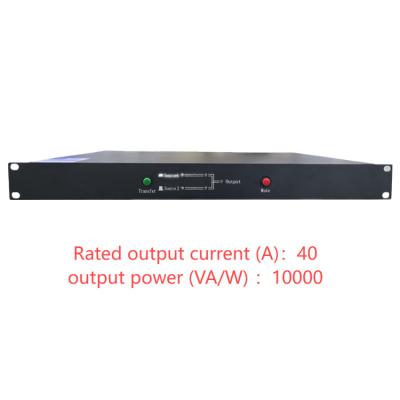 China 220V Dual-Switching STS Single-Phase Relay Static Transfer Switch Current Range Of STS40S STS40D 40A For Dual-Channel AC Power for sale