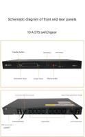 China STS 10AUF-LTS10-1P Automatic Switching Power Supply With Overload Capacity for sale