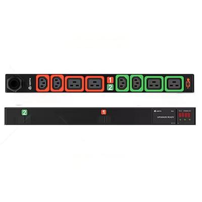 China Vertiv Geist GU2 Smart Switch PDU Modular C13/C19 Rack Power Distribution 32A/10A/16A/20A Intelligent PDU With Energy Monitoring For Data Centers for sale
