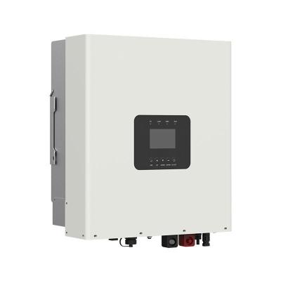 China Hybrid On-Grid Solar Inverter 3.5KW/5.5KW 48V/220V/230V Single Phase Pure Sine Wave Built-in MPPT for sale