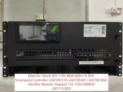 China Eltek Flatpack2 110Vdc 8KW DC power system CIO20405.XXX System  with  Flatpack 110-125V/2000HE  241115.805 241119.805 for sale