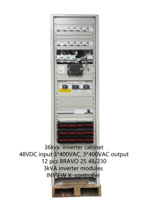 China CE+T 36KVA AC DC inverter Cabinet BRAVO 25 48/2303PH 36KVA 24KVA 12KVA System cabinet for sale