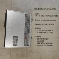 China Custom made 115VAC 48Vdc 12KW 6KVA Telecom Power System with Eltek 241123.102 Rectiverter Modular for sale