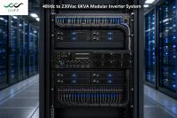 China High-Reliability 6KVA Modular Inverter System - 48Vdc to 220Vac Pure Sine Wave for Telecommunications for sale