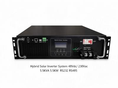 China 5.5KW 48V Hybrid Solar Inverter System with Pure Sine Wave for Home Backup Power for sale