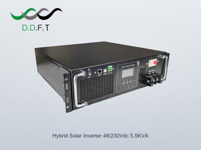 China Scalable 5.5KW Hybrid Solar Inverter 48VDC Support 12 Units Parallel 3-Phase for Commercial Solar System for sale