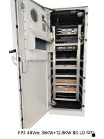 China 48Vdc 36+12.8KW Solar-Hybrid Power Cabinet with Type 4 Enclosure and Flatpack2 Modules for sale