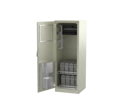 China Railway Station 21KW 48Vdc BTS Outdoor Telecom Cabinets OEM ODM for sale