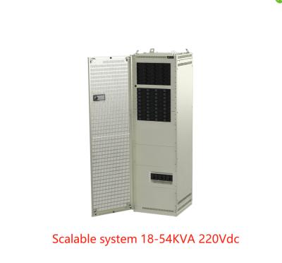 China Scalable Flatpack Power System Eltek Rectiverter 54KVA 220Vdc EN 60950-1 for sale