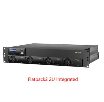 China Smartpack R Eltek Flatpack2 Integrated System 2U 32A 60A for sale