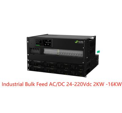 China Eltek Industrial Bulk Feed AC/DC systems 24-220Vdc 2kw- 16kw with Flatpack 2 Rectifiers for sale