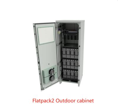 China Eltek Flatpack2 36KW Outdoor Telecom Cabinet IP55 -48Vdc 700A for sale