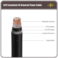 China Underground Galvanized Steel Wire Armoured XLPE Cable PVC Inner Covering YJV for sale