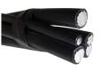 China 1 KV PE Insulated Aerial Bunch Cable 5 Cores With Neutral Conductor IEC 60502 for sale