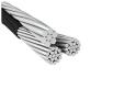 China PVC Insulated aerial electrical cable with 0.6/1 KV AAC Conductors , Triplex Service Drop Cable for sale