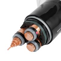 China HPLE Fire Resistance PE PVC Low Smoke Halogen Free Cable Armoured Sheathed 3*70mm for sale