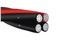 China Aerial Bundled Xlpe Insulation Cable , Aerial Power Cable With 1 Messenger Conductor for sale