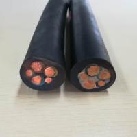 China Commercial 3 Core Rubber Cable High Precision 16mm2 - 185mm2 Phase for sale