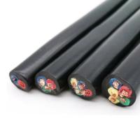 China Commercial 3 Core Rubber Cable High Precision 16mm2 - 185mm2 Phase for sale