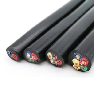 China Commercial 3 Core Rubber Cable High Precision 16mm2 - 185mm2 Phase for sale