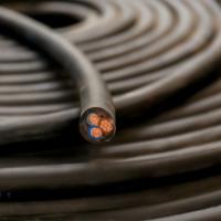 China Commercial 3 Core Rubber Cable High Precision 16mm2 - 185mm2 Phase for sale